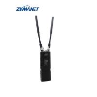China ZKMANET2251UM 4W 1.5KM Handheld Backpack IP Mesh Radio Video Data Link for sale