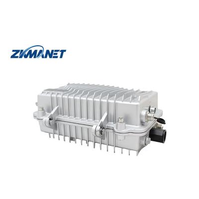 China ZKManet2712 IP67 Dual Band 5.8GHz 1.4GHz MESH Base Station with 90Mbps Throughput and 64 Node Capacity for sale