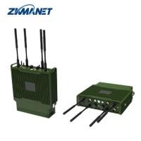 China 40dBm 4T4R Rugged IP66 Manpack Radio 5G LTE Mesh Network Mode for sale