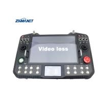 China ZKMANET2152UM 10.1inch UGV EOD RF Remote Controller 1.4GHz 4W MESH Self-Organizing Network for sale