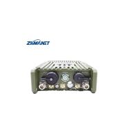China ZKMANET3261 40dBm 40km Frequency Hopping Manpack IP Mesh Radio with HDMI and Battery for sale