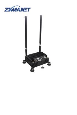 China ZKMANET3371 43dBm 1.4GHz MIMO Smart IP Mesh Radio Rugged IP66 Suction Cup Design for sale