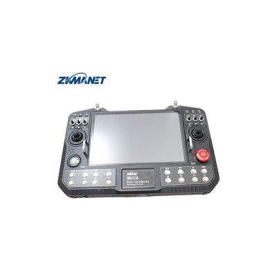 China ZKMANET2153UM 5KM 8 Channel Video Remote Controller for UGV EOD Robot with 8 Inch Display for sale