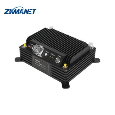 China ZKMANET3371 40dBm 45km Vehicle Mounted Mesh Radio FPGA IP66 Video Transmission for sale