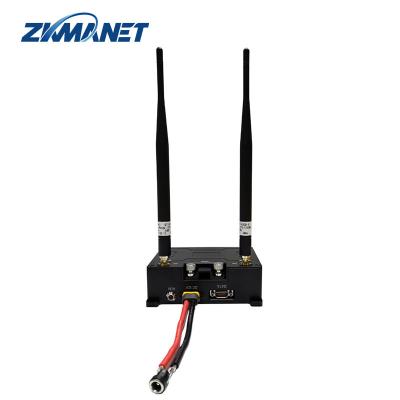 China 450g IP54 1400-1460MHz Drone Data Link Video Transmitter AES Encryption for sale