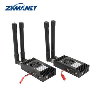 China 1400MHz Drone Data Link RF LAN DC Charger Interface Movement Speed 1000km/h IP65 for sale