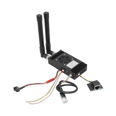 China FHSS Frequency Hopping Drone UAV Data Link 300mW 1-20km Transmission Radio for sale