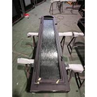 China Elegant Single Panel Iron Door Sophistication Wrought Iron Windows for sale