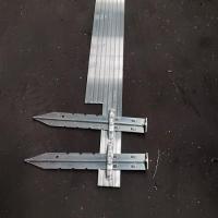 China 8 Foot Curved Garden Aluminum Edging 1/2 X 5 In Aluminum Lawn Edging for sale