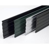 China 8ft X 1/8inch X 4in Garden Aluminum Edging Black Aluminum Landscape Edging for sale