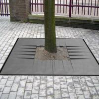 China Cast Aluminum Metal Tree Grate Rebound Iron Age Tree Grates Grey for sale