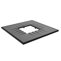 China Cast Aluminum Metal Tree Grate Rebound Iron Age Tree Grates Grey for sale