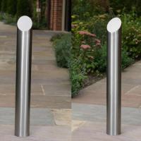 China Reflective Stainless Steel Bollard Hot Dip Galvanized Steel Removable Bollards for sale