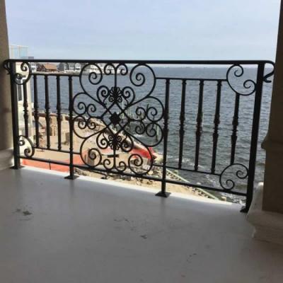 China OEM Fencing  Outdoor Metal Railing Front Porch  Wrought Iron Railings Outdoor for sale