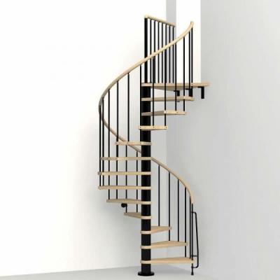 China Morden Steel Stairs Simple  Practical Monorail Stairs for sale