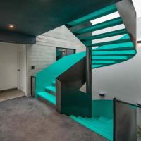 China Home Decorative Steel Stairs Environmentally Friendly  Metal Circular Staircase for sale