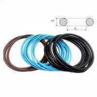 China FKM 90 Shore A Rubber O Rings AS568 0.04 Inch - 0.275 Inch Cross Section for sale