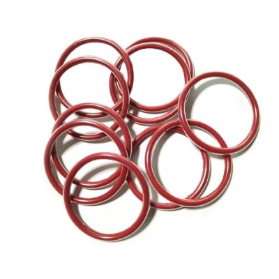 China Encapsulated FKM / Silicone Rubber O Rings Custom PTFE Coating for sale
