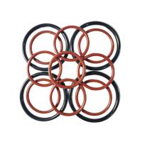 China Encapsulated FKM / Silicone Rubber O Rings Custom PTFE Coating for sale