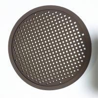 China Compression Molding Custom Rubber Parts FKM Griddle for sale