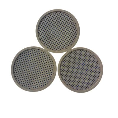 China Compression Molding Custom Rubber Parts FKM Griddle for sale