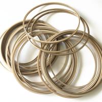 China AS568 Soild Flat Type PEEK /  PTFE Backup Rings 40 - 90 Shore A for sale