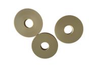 China Customized PEEK / PTFE Plastic Backup Rings Washer Gasket for sale