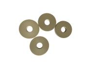 China Customized PEEK / PTFE Plastic Backup Rings Washer Gasket for sale