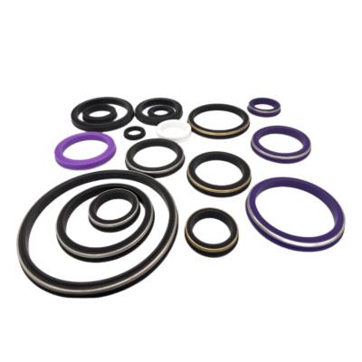 China 1inch To 7inch Various Sizes Colored Hardness Nitrile FKM HNBR Hammerless Union Seals for sale