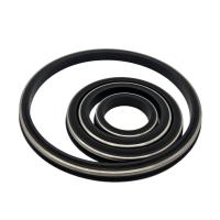 China 1'' 1.5'' 2'' 3'' 4'' 5'' NBR HNBR FKM PTFE Seals Ring Hammer Union Seal With Brass or Stainless Steel backup ring for sale