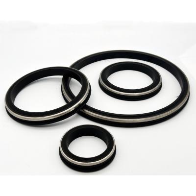 China 1'' 1.5'' 2'' 3'' 4'' 5'' NBR HNBR FKM PTFE Seals Ring Hammer Union Seal With Brass or Stainless Steel backup ring for sale