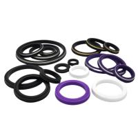 China Customized Color Label Logo 1502 PTFE Hammer Union Seals For Oil And Gas Field for sale