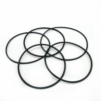 China Black Wear Resistance NBR EPDM Seals Standard Size Rubber O Rings for sale