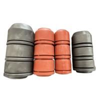 China Nitrile Guiberson Custom Service TA V MV Swab Cups For Heavy Wall Tubing for sale