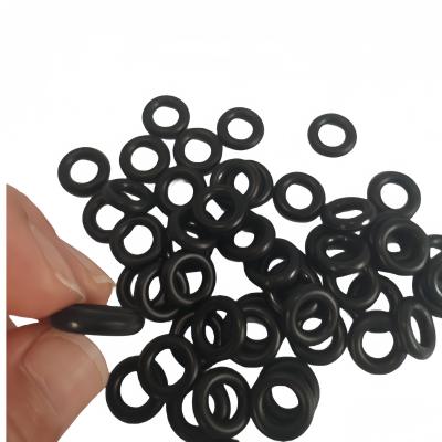 China Oil Pipe Sealing NBR FKM HNBR EPDM Small Black Rubber O Ring Seal for sale