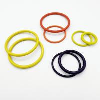 China Oil Resistance Flexible Colored NBR FKM HNBR EPDM Rubber Ring Seals for sale