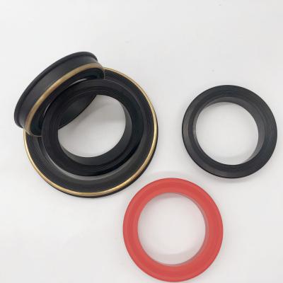 China Sour Gas Service Use Weco FMC Kemper Leakproof FKM Nitrile Black Hammer Union Seals for sale