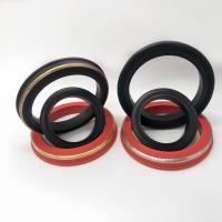 China Elastomer 1502 Union Lip Seal Gasket With Buna W/ Stainless Steel Backing for sale