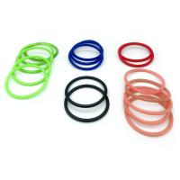 China Colorful Silicone Rubber O Rings With Moulding Processing Service for sale