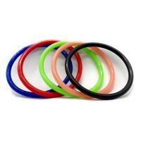 China Stretchable Durable Flexible 50-80 Dura Silicone Rubber Seals Colored Rubber Gaskets for sale