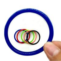 China Stretchable Durable Flexible 50-80 Dura Silicone Rubber Seals Colored Rubber Gaskets for sale
