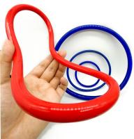 China Stretchable Durable Flexible 50-80 Dura Silicone Rubber Seals Colored Rubber Gaskets for sale