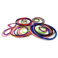 China Stretchable Durable Flexible 50-80 Dura Silicone Rubber Seals Colored Rubber Gaskets for sale