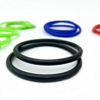 China Factory Direct Flexible Blue Colored Elastic Non-Toxic Silicone Food Grade machine use seal rubber o ring for sale