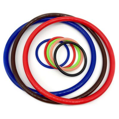 China AS568 standard Best flexibility Silicone Seals And Rubber Gaskets with colorful round shape for sale