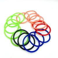 China Non Standard Size Custom Shape FKM Silicone NBR O U X Shaped Rubber O Rings for sale