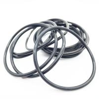 China Black Durable FKM NBR EPDM Silicone Rubber O Rings for Various Applications for sale