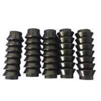 China Custom Durable Wear Resistant MV Style Oilfield Rubber Swab Cups for sale