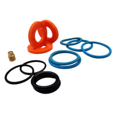 China 90 Shore FKM AS568 Series SHQN Rubber Seal O Ring T-BRT Redress Kit for sale