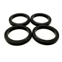China Guiberson Vee Lip Type Rings 607 Black Custom Union Seal Rings For Water Application for sale